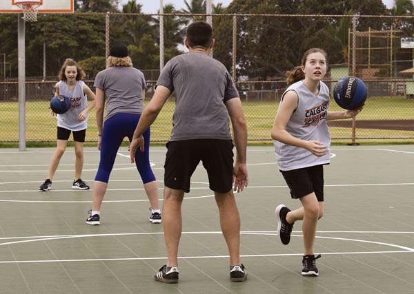 Getting in some practice hoops during vacation | News, Sports, Jobs ...